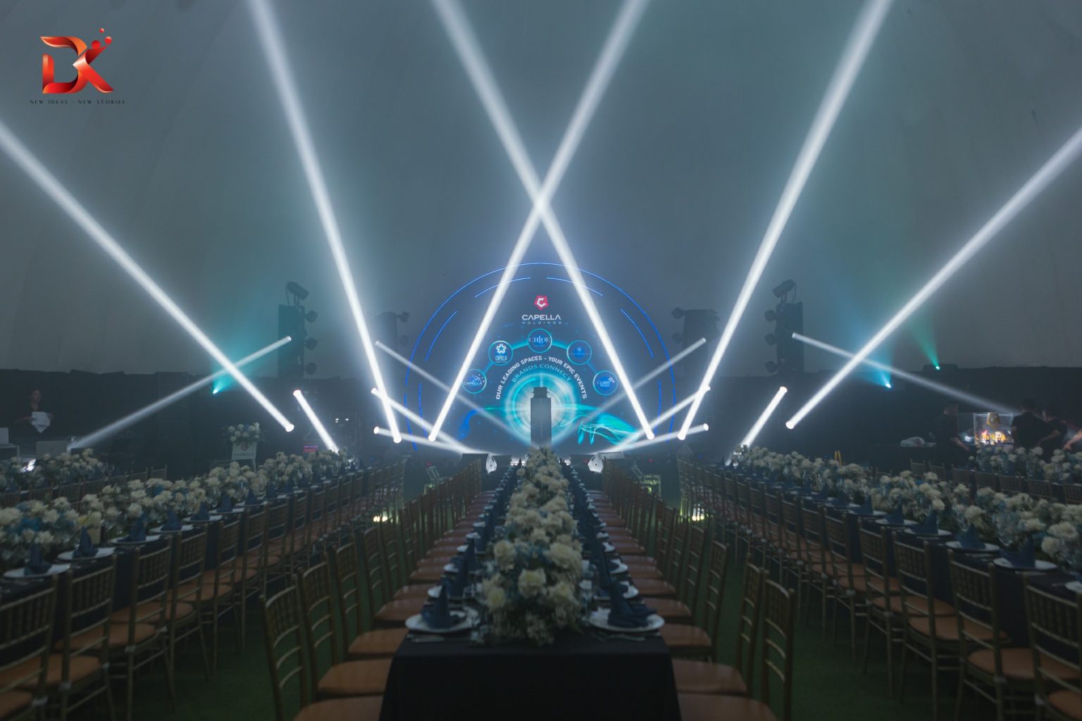 Dịch vụ dựng clip tương tác, visual led hiệu ứng 3D cực đỉnh cho event