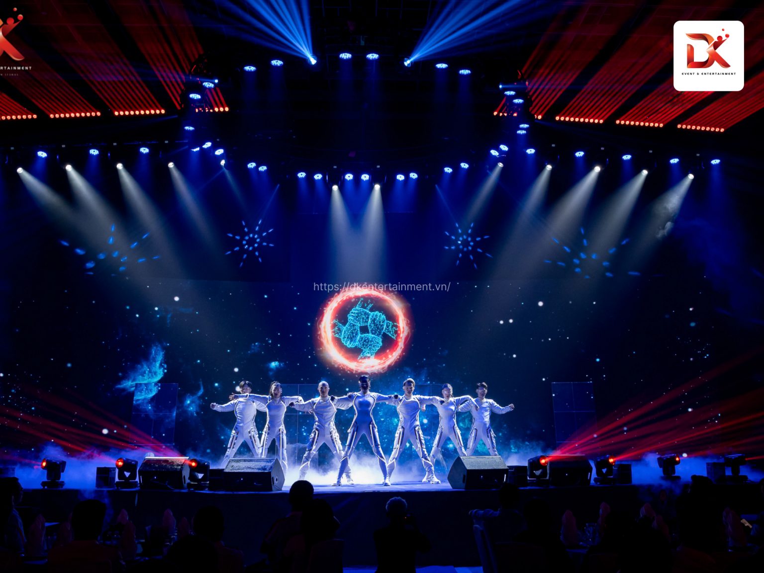Dịch vụ dựng clip tương tác, visual led hiệu ứng 3D cực đỉnh cho event